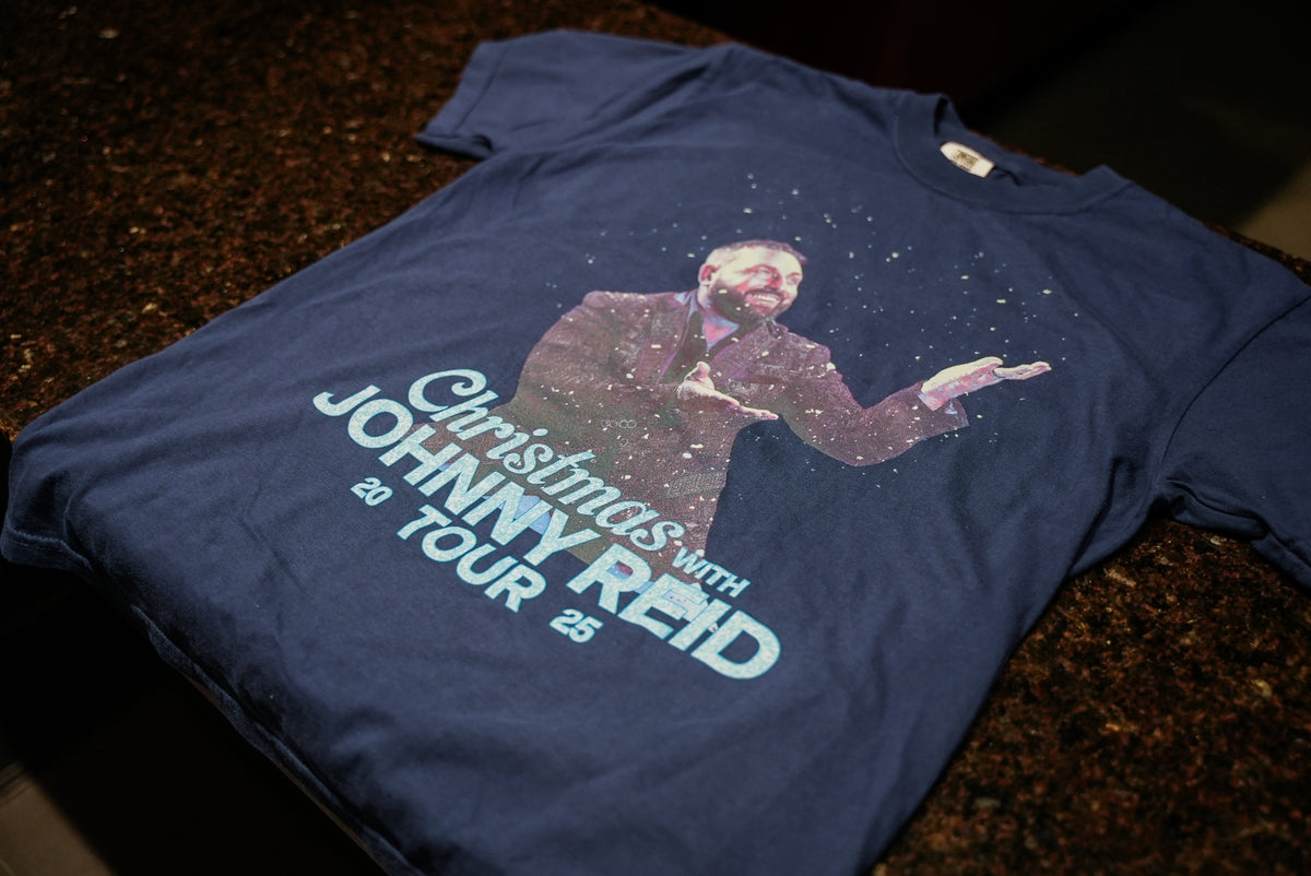 'Christmas with Johnny Reid' 2025 Unisex Tour Tshirt